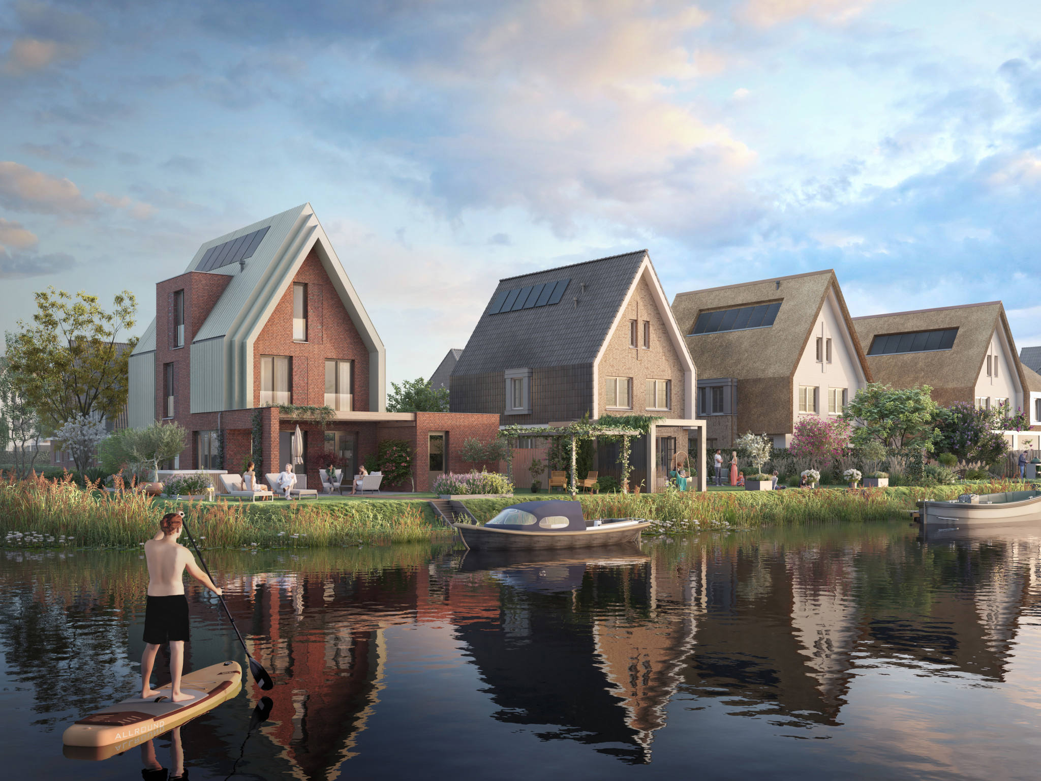 Waterrijk Weespersluis | Nieuwbouw Weesp